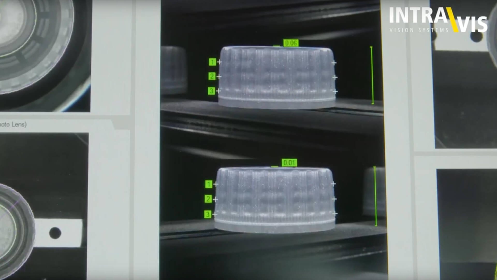 Closure inspection system for quality control test of closures