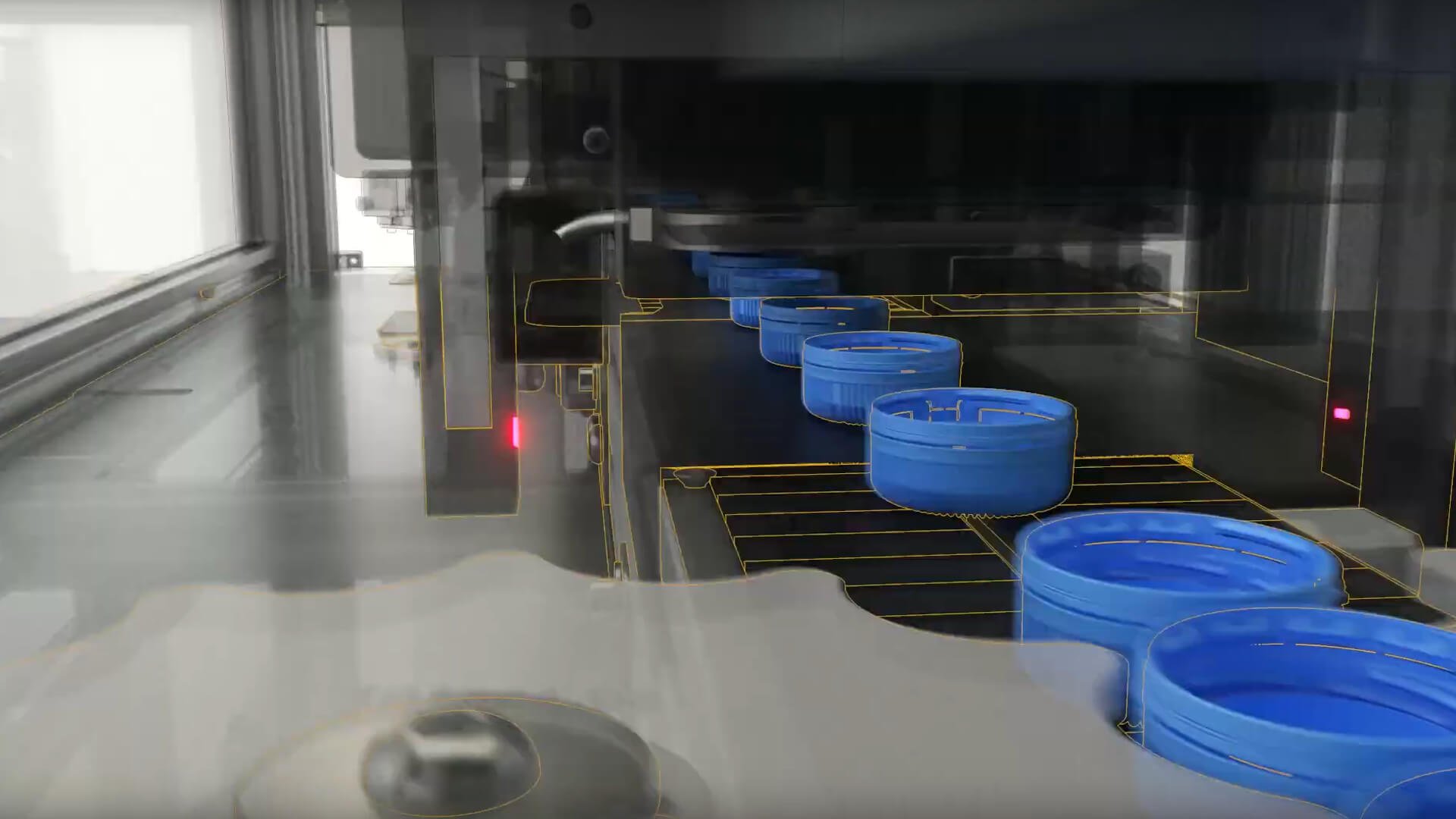 Tethered Caps Vision Inspection System for Quality Assurance