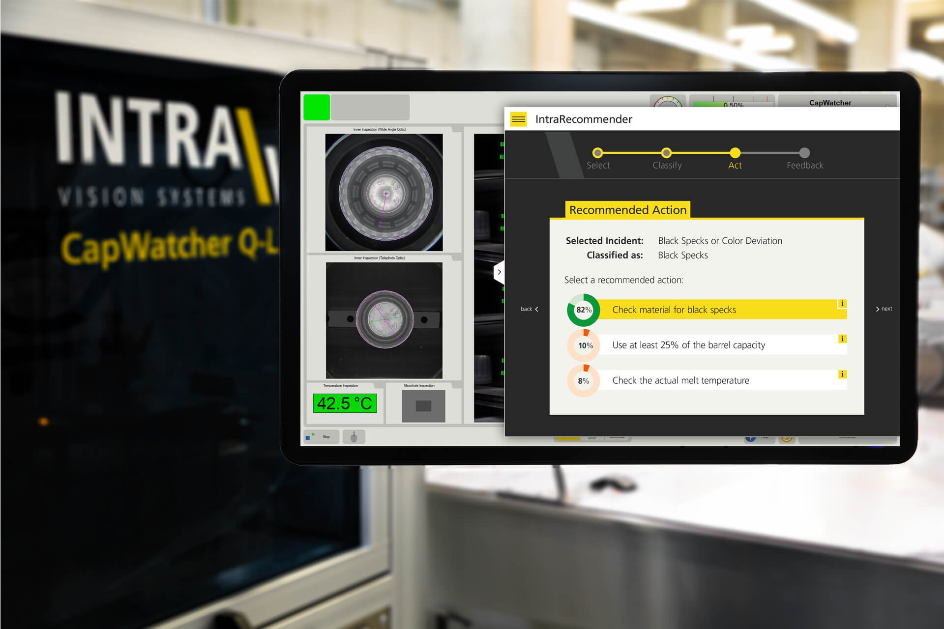 AI production assistant for process optimization by INTRAVIS