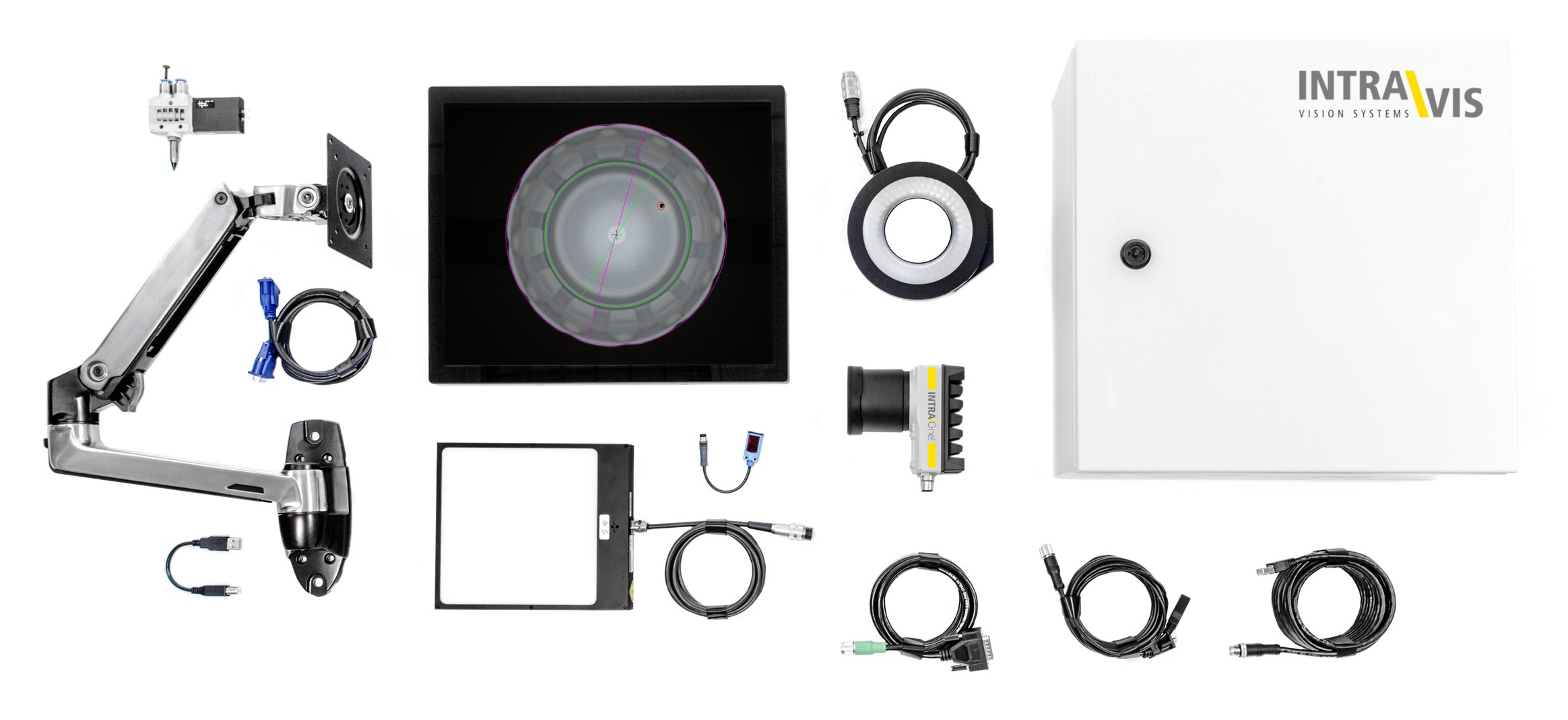 IntraOne: low-budget, multi purpose inspection system with one camera