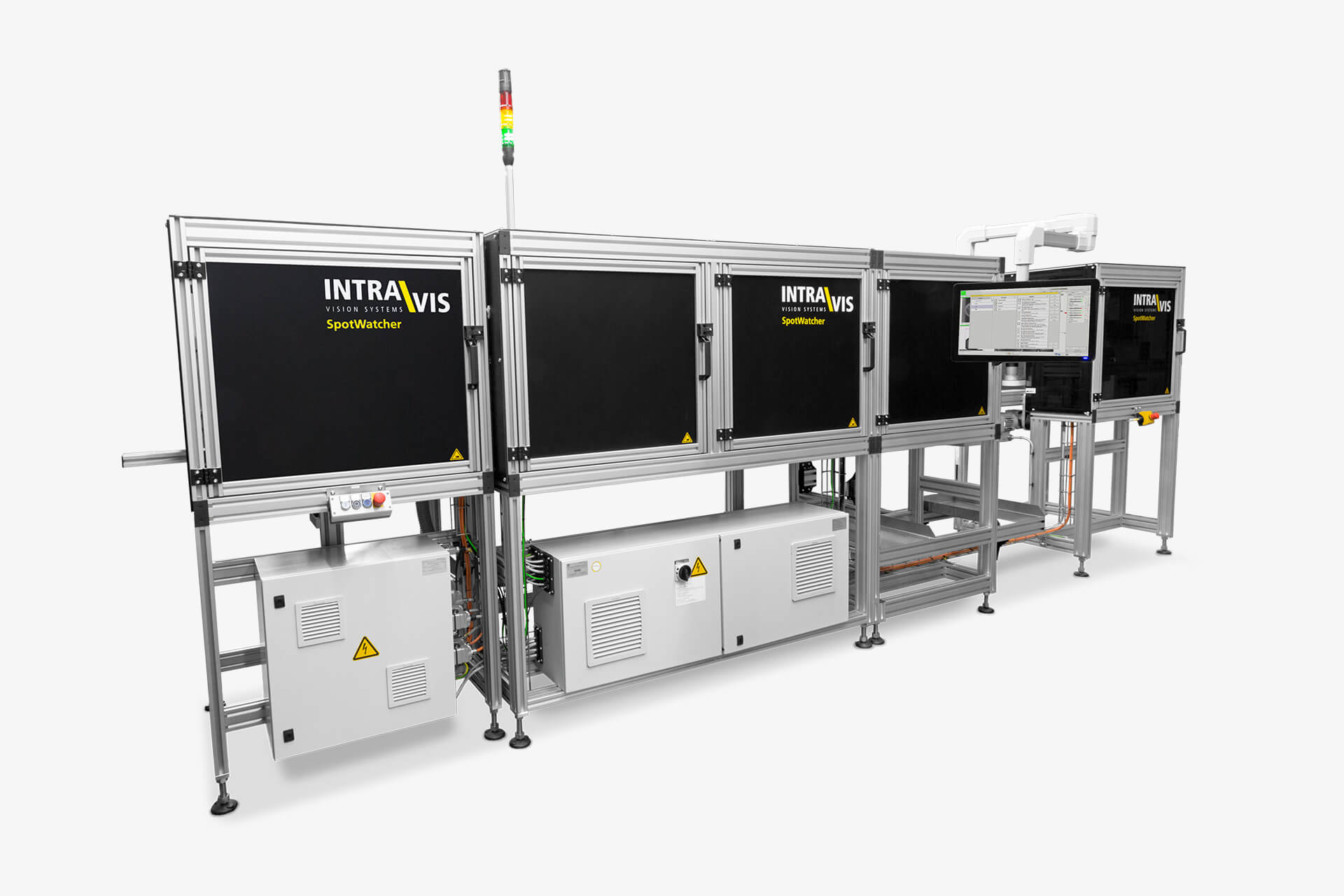 Inspección de envases y botellas - Sistemas de Visión INTRAVIS